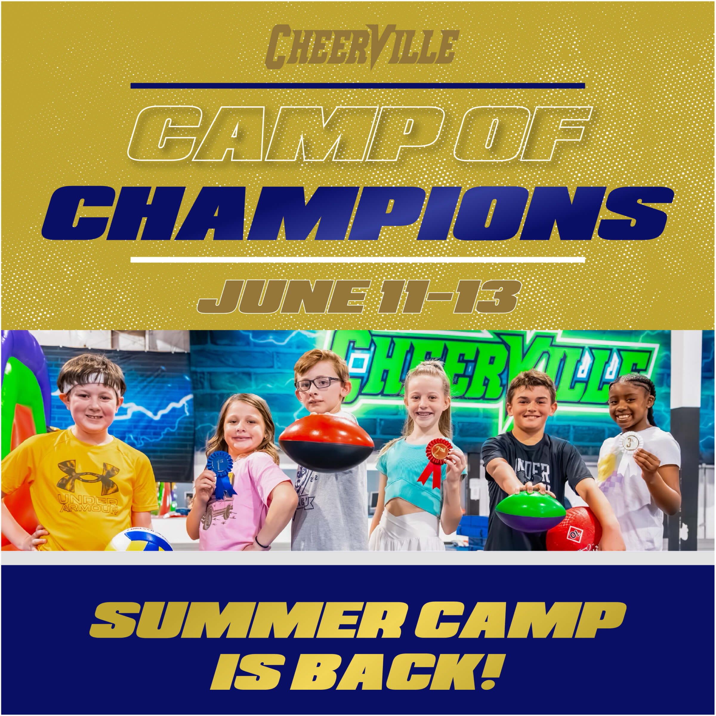 CheerVille | All-Star Cheerleading & Tumbling Gym